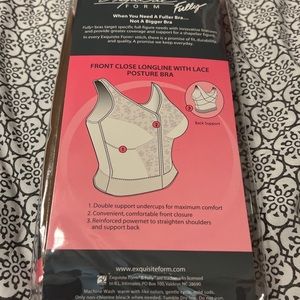 Exquisite Form | Intimates & Sleepwear | Exquisite Form Fully Front ...